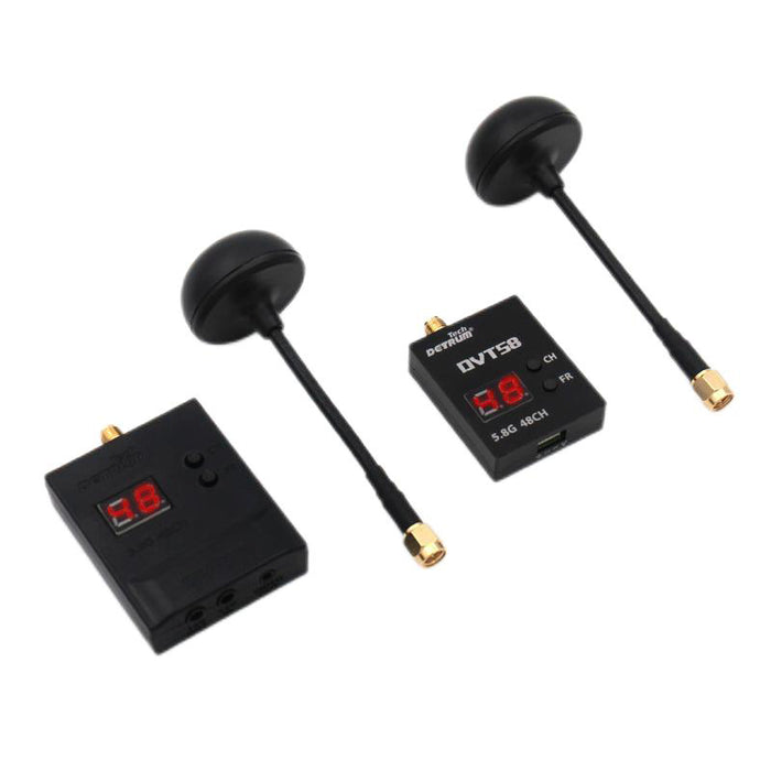 Detrum 5.8G 600mW 1.5KM 48CH FPV Video Transmission (Tx&Rx)