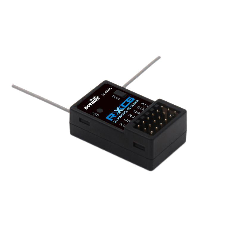 Detrum RXC6 6CH 2.4Ghz Mini Receiver