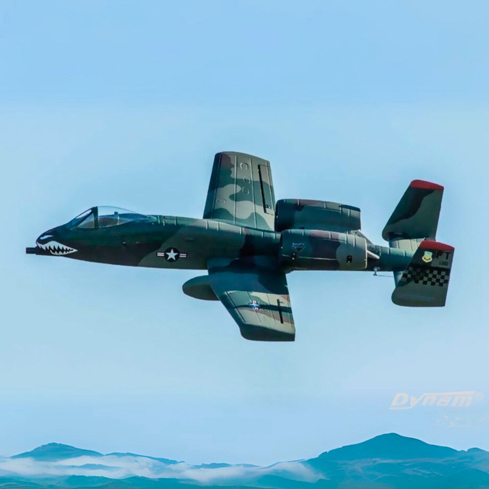 Dynam A-10 Thunderbolt II V2 Green 4S Twin 64mm EDF Jet