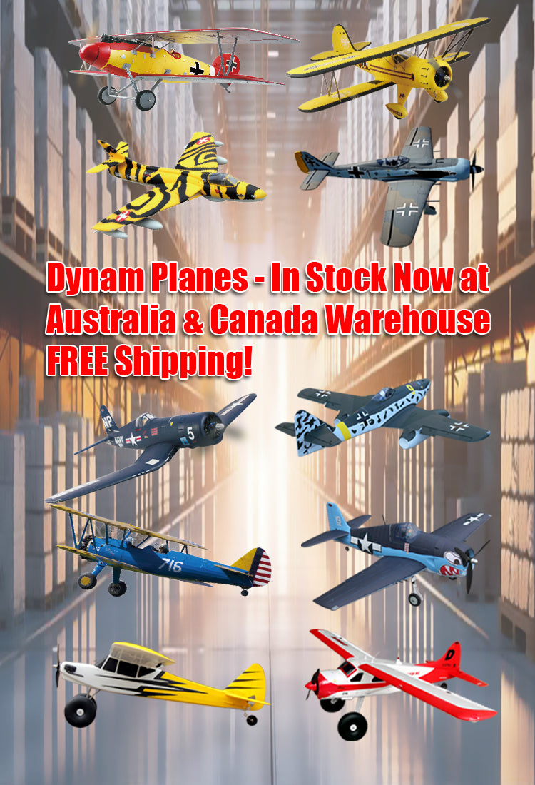 Dynam RC Official Site - Radio Control Planes, RC Radios, Power System