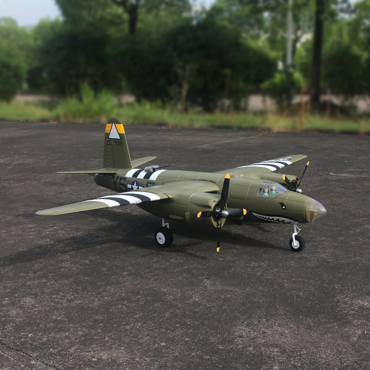 Dynam B-26 Marauder Green 4S 1.5m Twin-Engine RC Plane