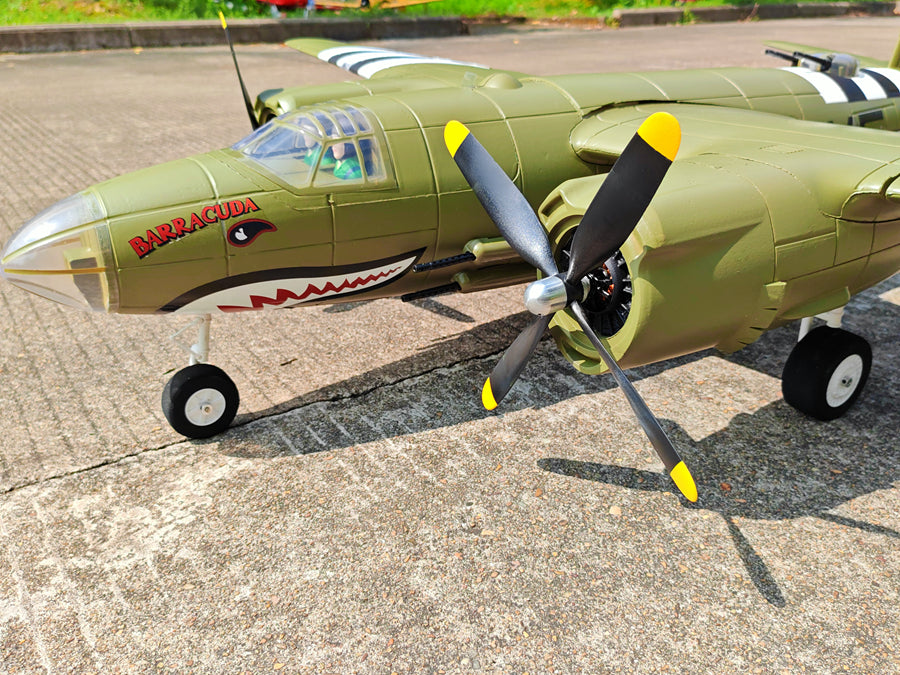 Dynam B-26 Marauder Green 4S 1.5m Twin-Engine RC Plane