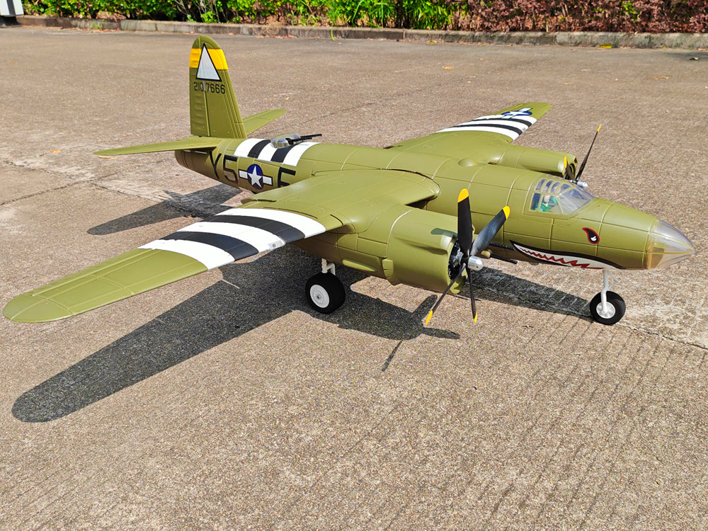 Dynam B-26 Marauder Green 4S 1.5m Twin-Engine RC Plane