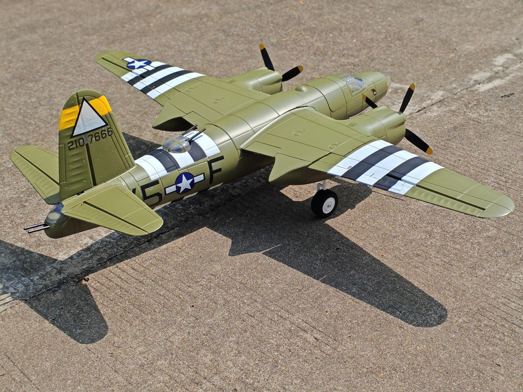 Dynam B-26 Marauder Green 4S 1.5m Twin-Engine RC Plane