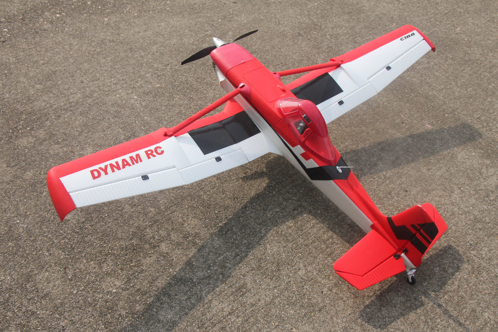 Dynam C-188 Crop Duster Red 4S RC Scale Plane 1500mm
