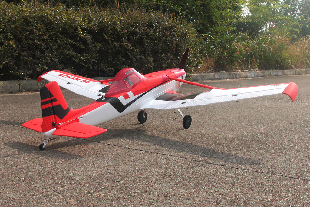 Dynam C-188 Crop Duster Red 4S RC Scale Plane 1500mm