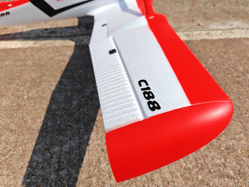 Dynam C-188 Crop Duster Red 4S RC Scale Plane 1500mm