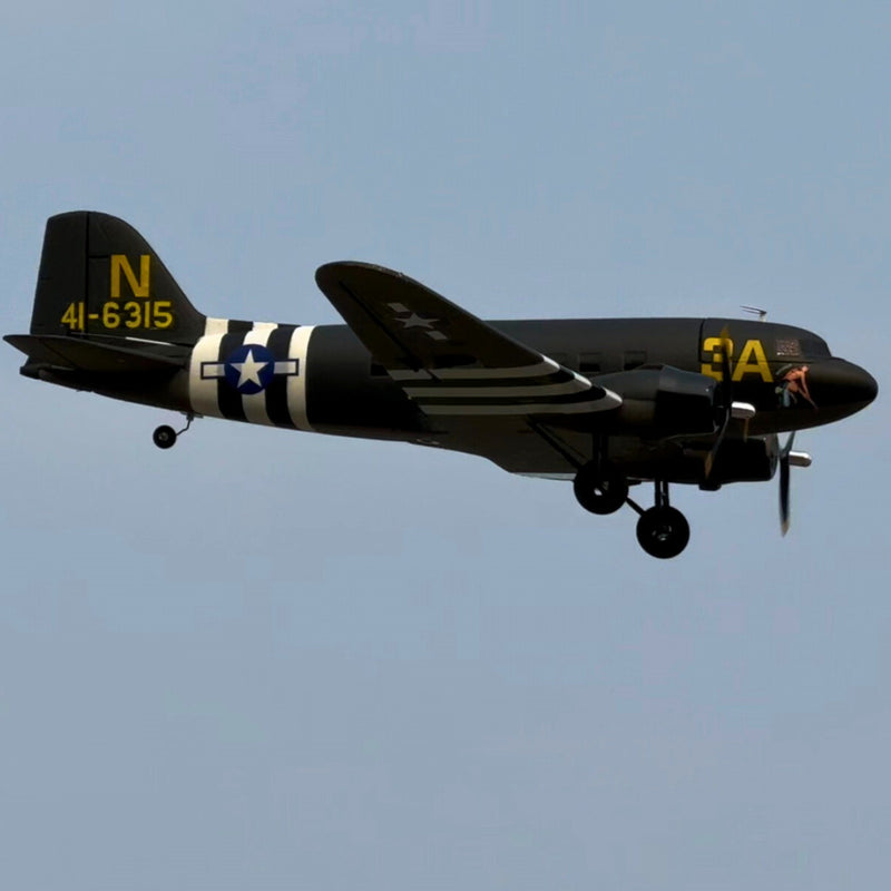 Dynam C-47 Skytrain V2 Green RC Warbird Plane 1500mm