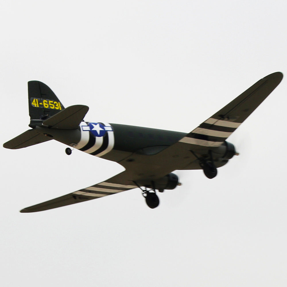 Dynam C-47 Skytrain V2 Green RC Warbird Plane 1500mm