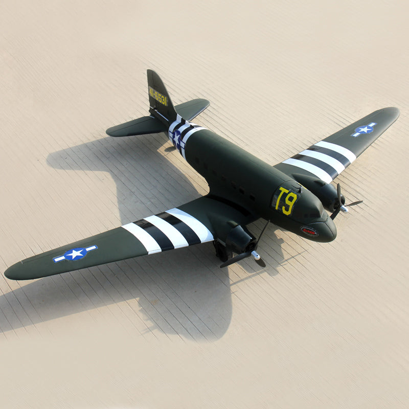 Dynam C-47 Skytrain V2 Green RC Warbird Plane 1470mm