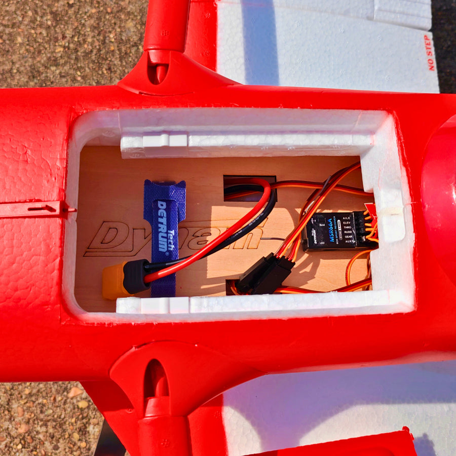 Dynam C-188 Crop Duster Red 4S STOL RC Scale Plane 1.5m