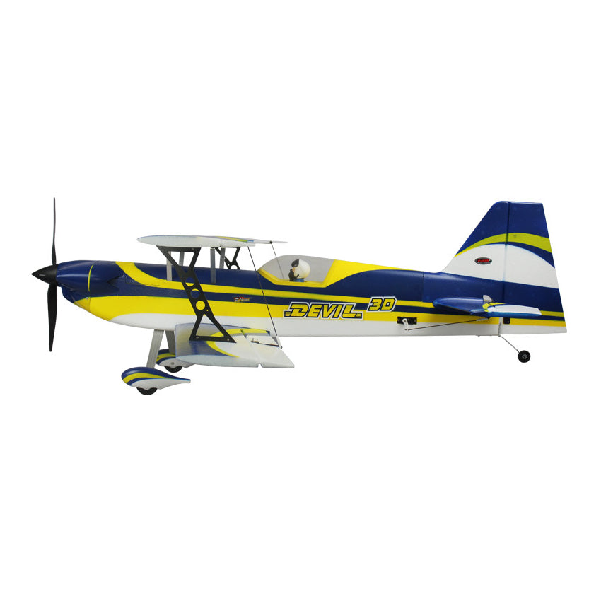 Dynam Devil 3D Sport Aerobatic 4S RC Biplane 1015mm