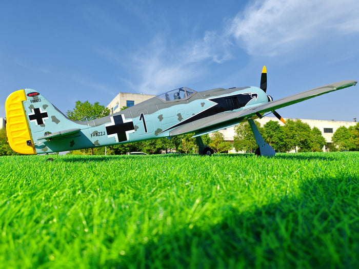 Dynam Focke Wulf FW-190 V3 4S RC Warbird 1300mm w/ Flaps
