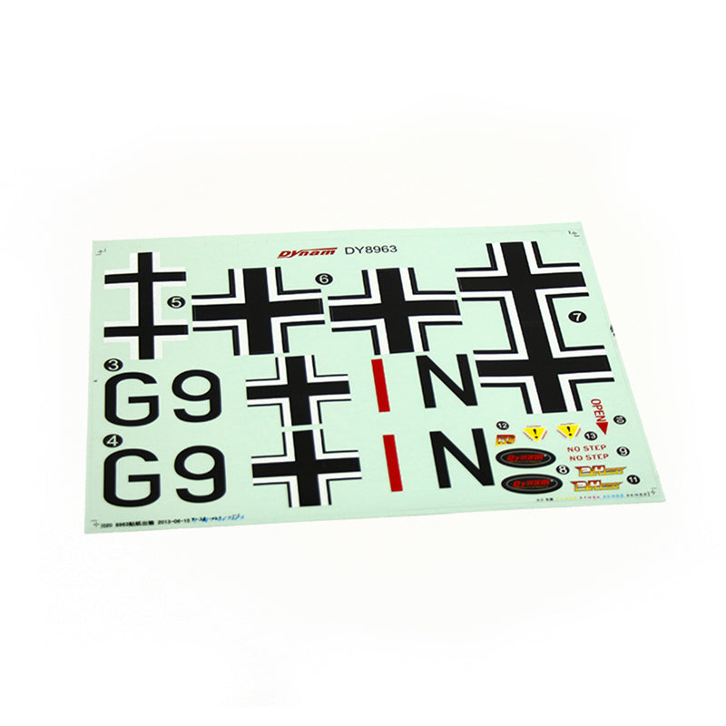 Dynam Messerschmitt BF-110 Decal