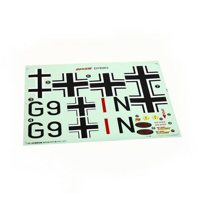 Dynam RC Plane Decals, Graphics & Stickers