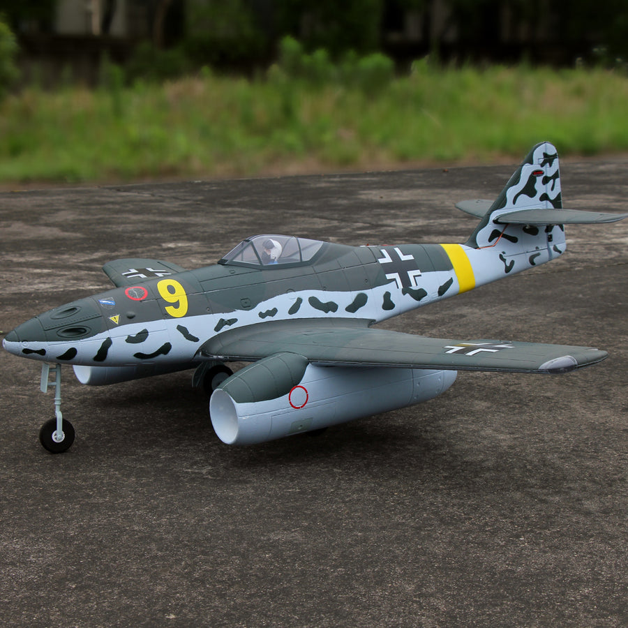 Dynam Me-262 V3 6S 12-Blade Twin 70mm EDF Jet 1.5m w/ Flaps