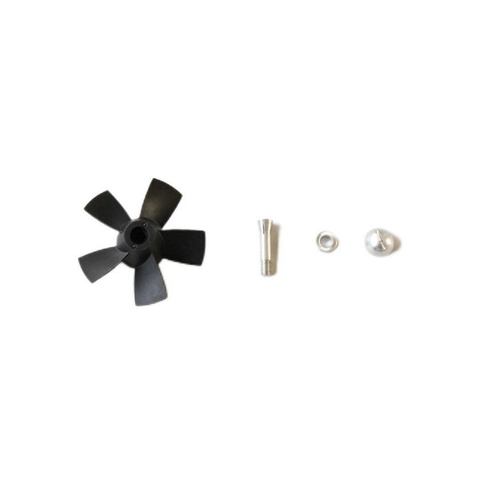 Dynam Meteor V2 70mm 5-Blade EDF Fan & Shaft Adapter
