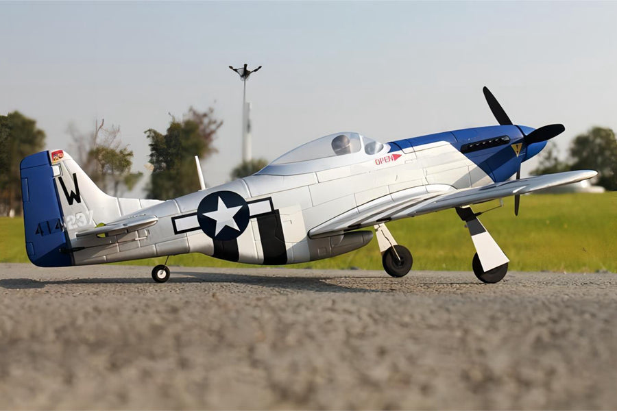 Dynam Mini P-51D Mustang V2 RC Warbird Plane 762mm