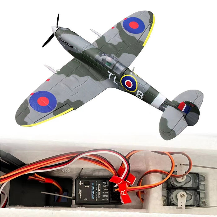 Dynam Mini Spitfire V2 RC Warbird Plane 900mm SRTF