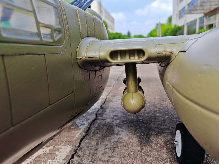 Dynam P-61 Black Widow Green 4S Twin Engine Warbird w/ Flaps