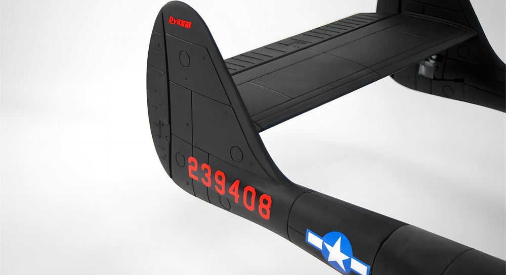 Dynam P-61 Black Widow 4S Twin Engine RC Warbird 1.5M w/ Flaps