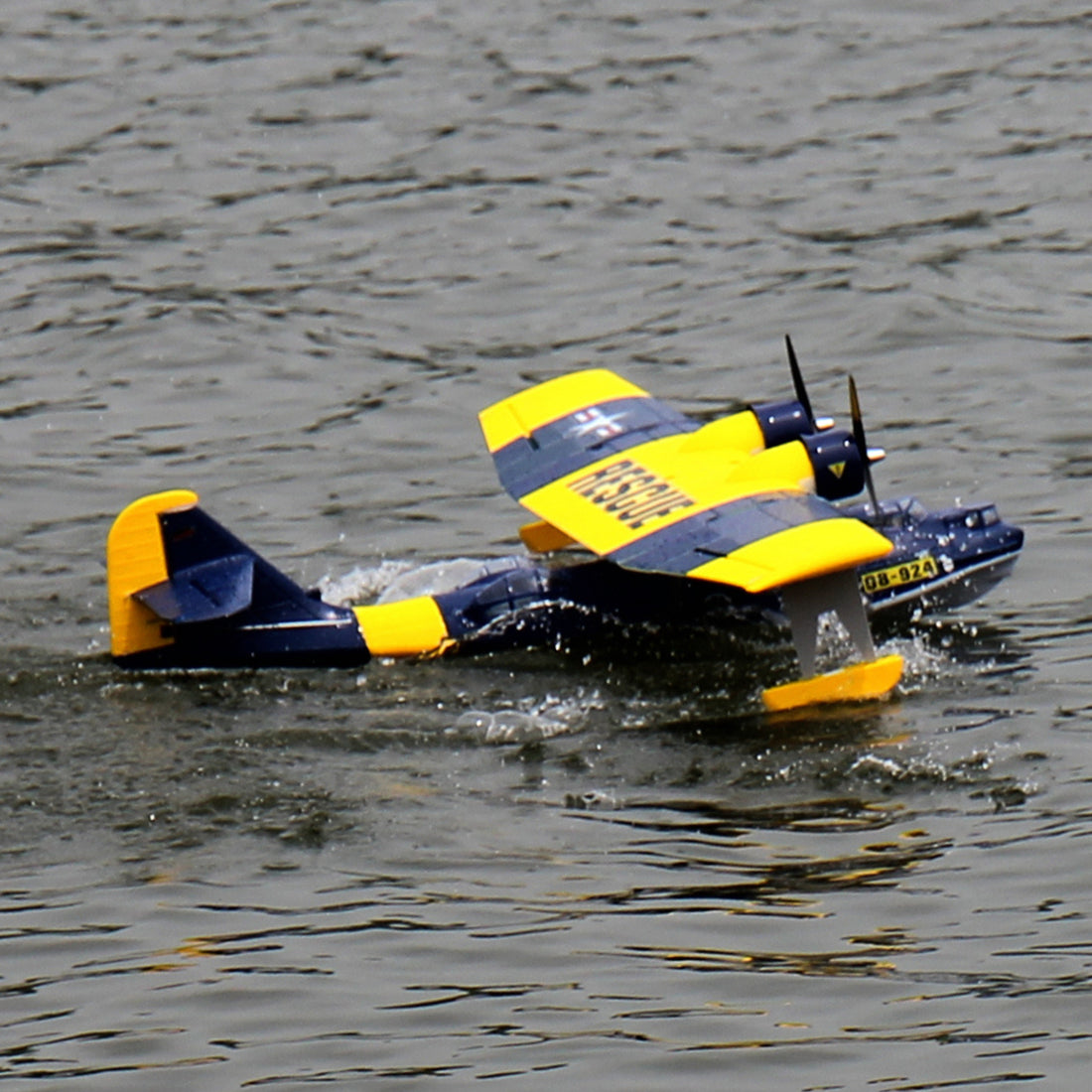 Dynam PBY Catalina V2 Blue Twin Engine RC Seaplane 1.5m