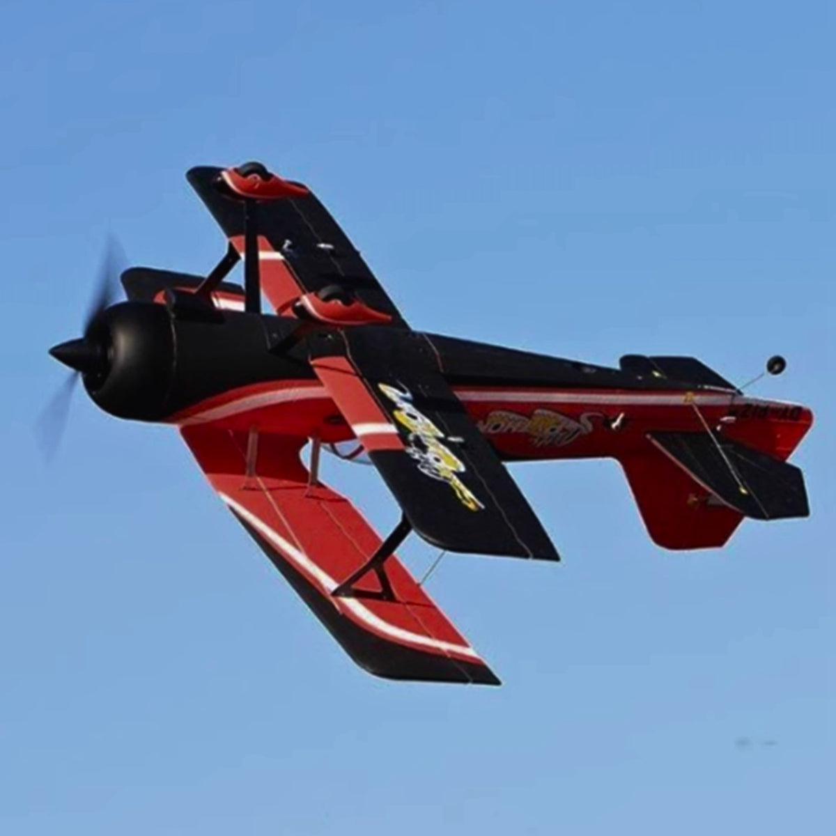 Dynam Pitts Python Red 4S RC 3D Aerobatic Sport Biplane