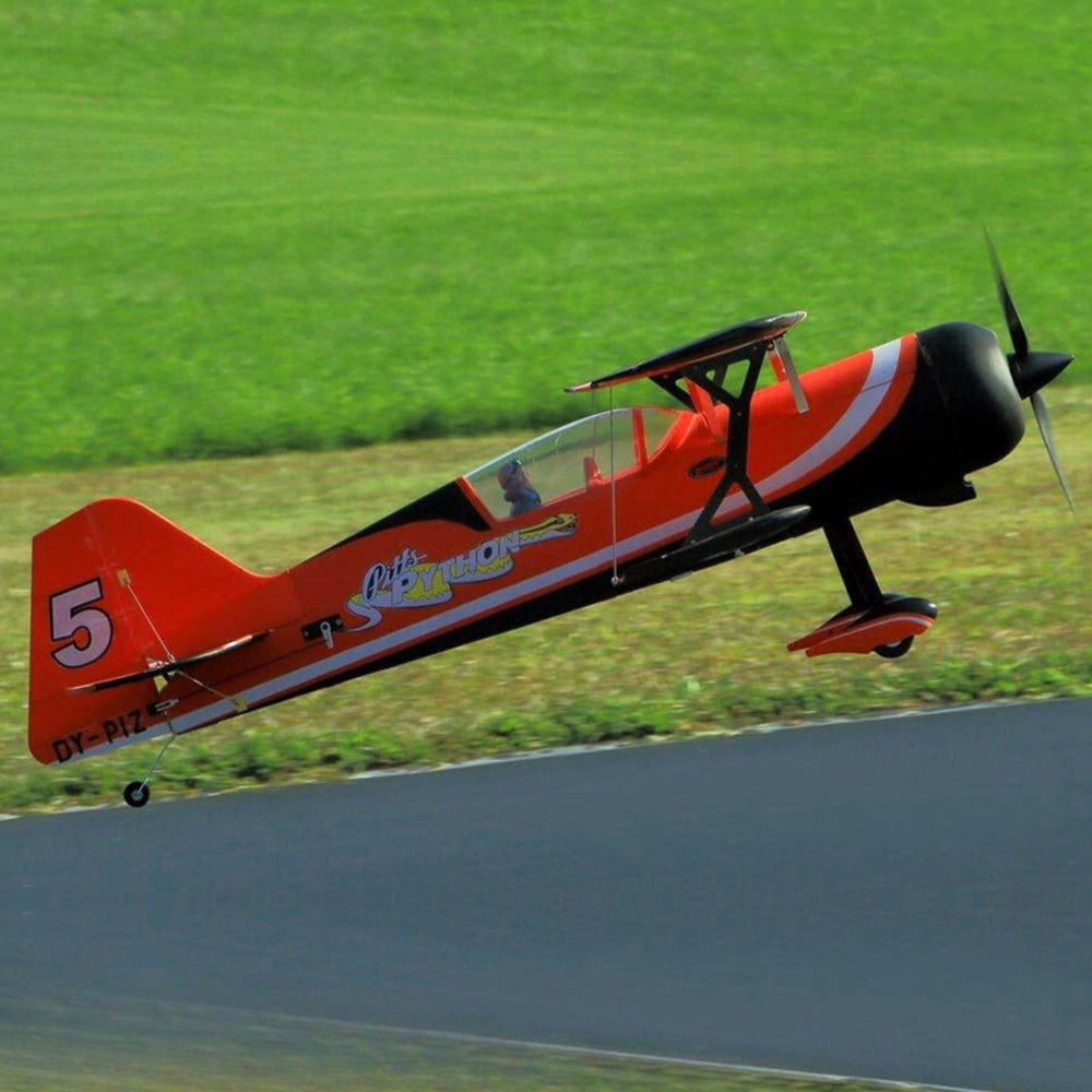 Dynam Pitts Python Red 4S RC 3D Aerobatic Sport Biplane