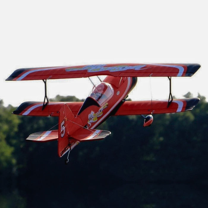 Dynam Pitts Python Red 4S RC 3D Aerobatic Sport Biplane