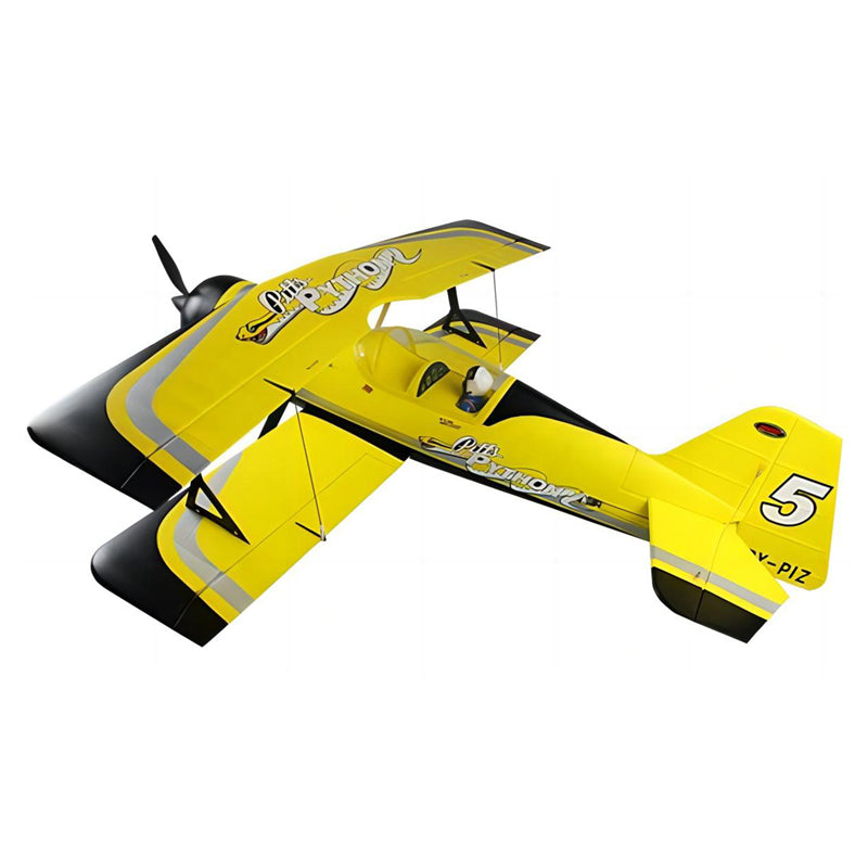 Dynam Pitts Python Yellow 4S RC Aerobatic 3D Sport Biplane