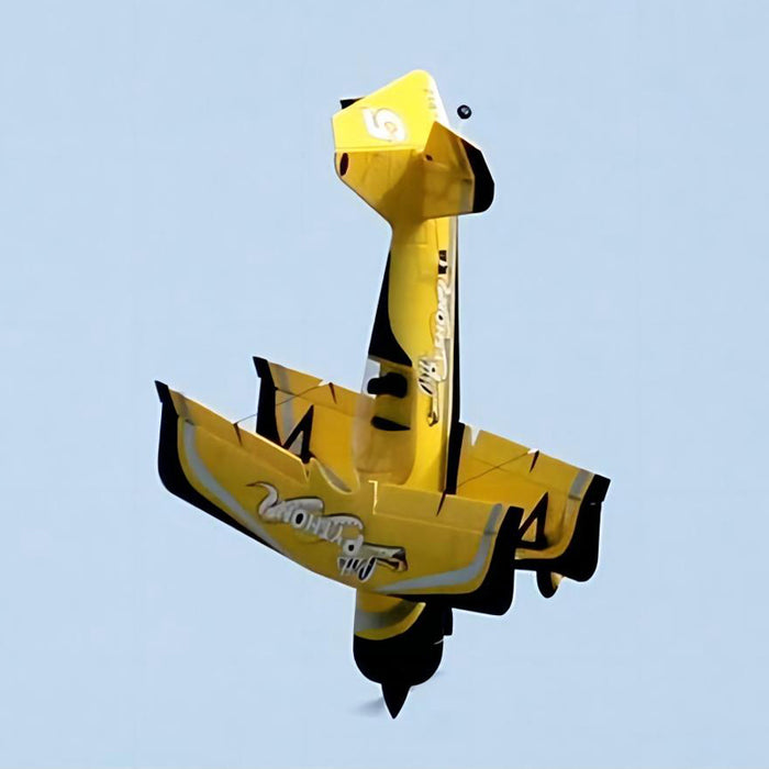 Dynam Pitts Python Yellow 4S RC Aerobatic 3D Sport Biplane