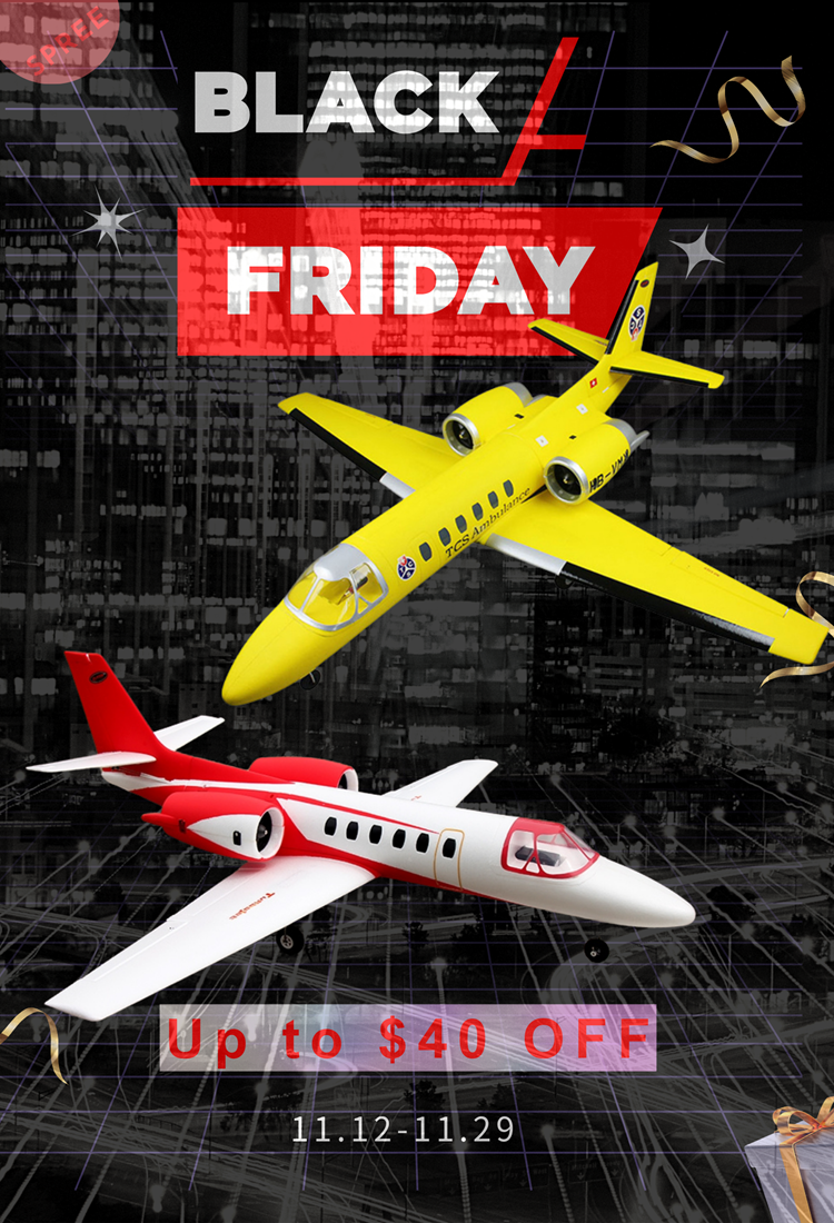 Dynam RC Airplanes Back Friday & Cyber Monday Sales