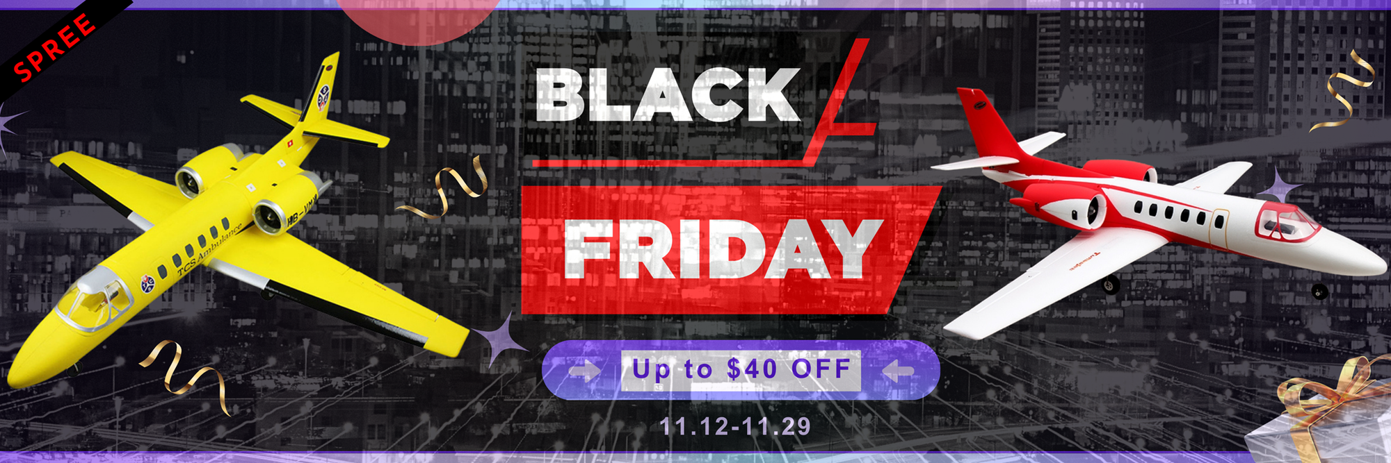 Dynam RC Airplanes Back Friday & Cyber Monday Sales