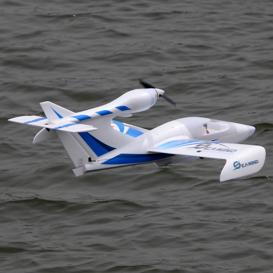 Dynam Seawind Blue RC Seaplane 1220mm Wingspan w/ Floats