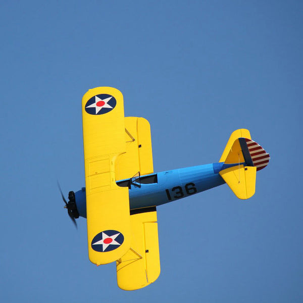 Dynam Stearman PT-17 Blue 4S RC Biplane 1300mm