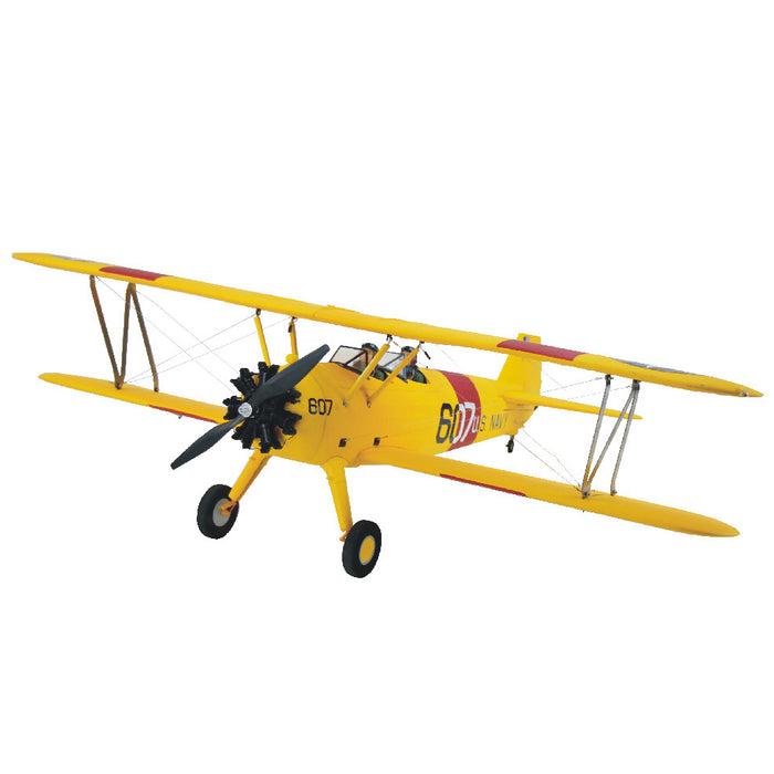 Dynam Stearman PT-17 Yellow 4S RC Biplane 1300mm