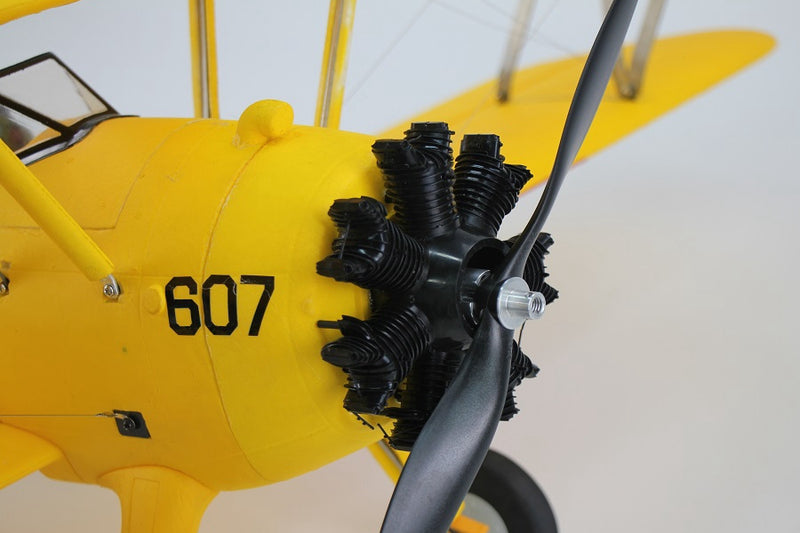 Dynam Stearman PT-17 Yellow 4S RC Biplane 1300mm