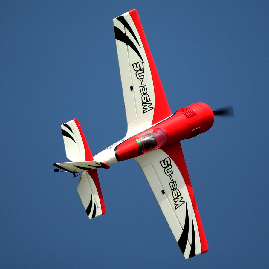Dynam Sukhoi SU-26M Red 4S Aerobatic 3D Plane 1200mm