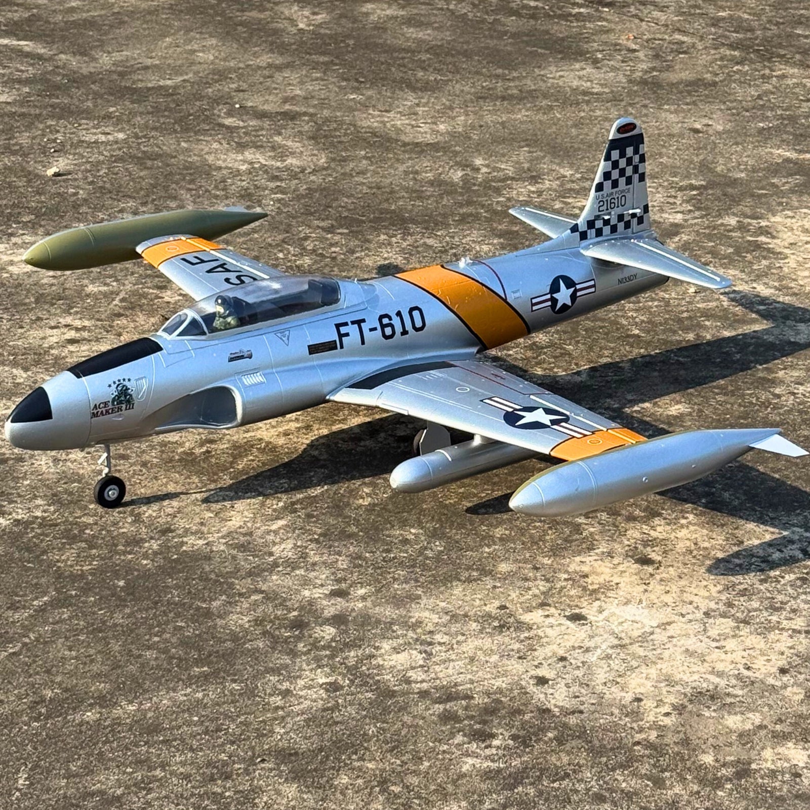 Dynam T-33 Shooting Star 6S 12-Blade 70mm EDF RC Jet