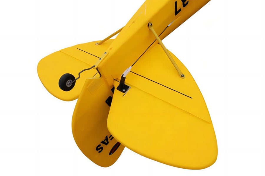 Dynam Tiger Moth V2 Yellow 4S RC Biplane 1270mm