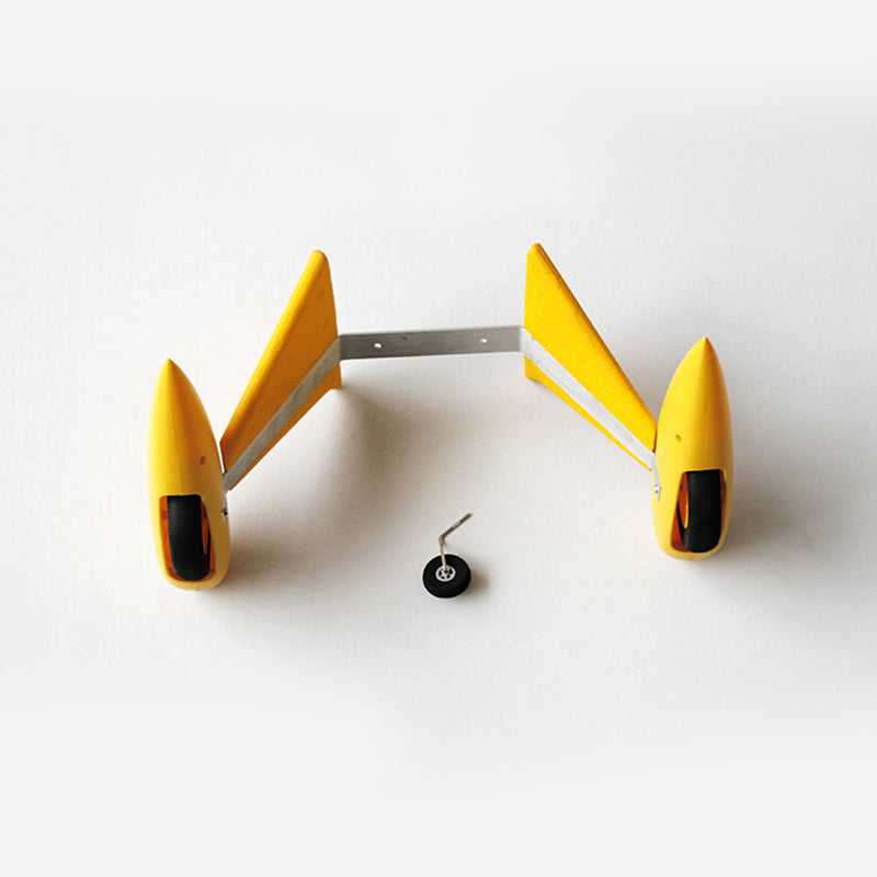 Dynam Waco YMF-5D Yellow Landing Gears