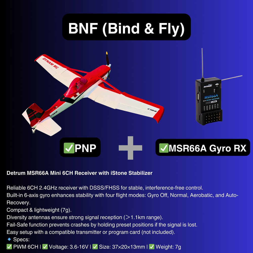 Dynam C-188 Crop Duster Red 4S STOL RC Scale Plane 1.5m