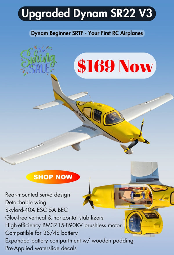 Dynam RC Official Site - Radio Control Planes, RC Radios, Power System