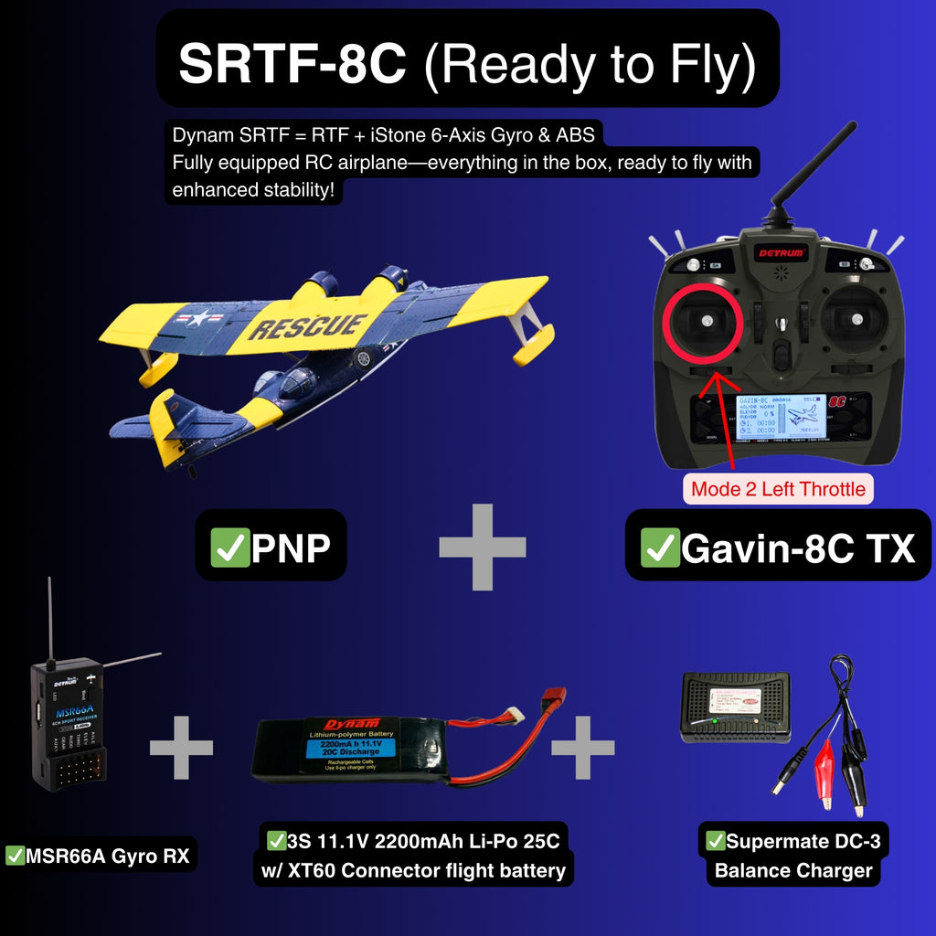 Dynam PBY Catalina V2 Blue Twin Engine RC Seaplane 1.5m
