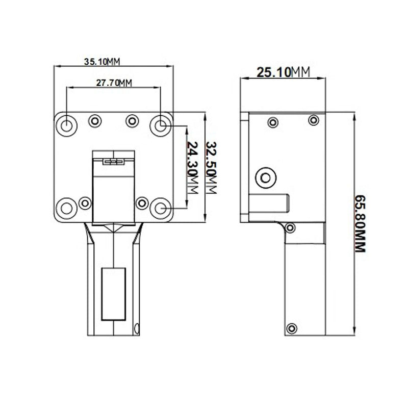 Dynam Metal E-Retract V3 Set w/ Gear & Led Control Unit