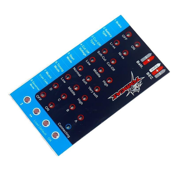 Detrum&TomCat Program Card for iStone Stabilizer/ESC/Battery